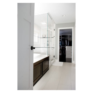 Master Bath & Walk in Closet - Traditional - Bathroom - Minneapolis ...