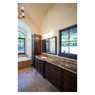 Master Bath - Granite (Coliseum) - Traditional - Bathroom - Austin - by ...