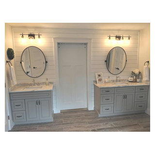 Master Bath Remodel- South Boston, VA - Farmhouse - Bathroom - Raleigh ...