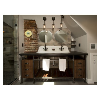 Master Bath Suite - Washington DC - Industrial - Bathroom - DC Metro ...