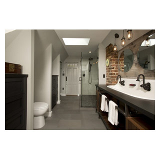 Master Bath Suite - Washington DC - Industrial - Bathroom - DC Metro ...