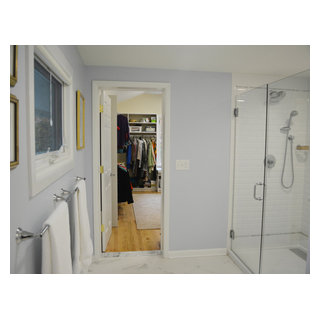 Master Bath with a Spa Vibe - Transitional - Bathroom - Philadelphia ...