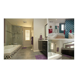 Master bathroom collage - Contemporain - Salle de Bain - Boise - par Keilty Remodeling LLC | Houzz
