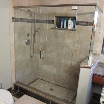 Shower Knee Wall - Photos & Ideas | Houzz
