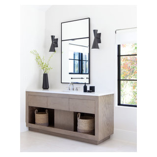 Master Bathroom Vanity - Scandinavian - Bathroom - DC Metro - by PARZ ...