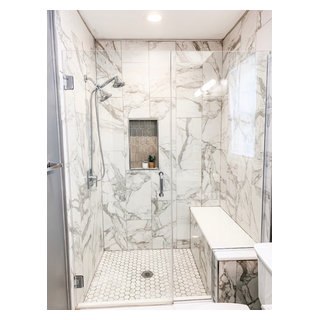 Master Shower - Contemporary - Bathroom - New York - by Ashley Berdan ...