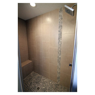Master Walk-in Shower - Transitional - Bathroom - Calgary - by Monarch ...