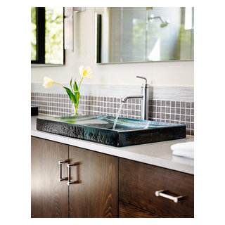 Matthews - Master Sink - Modern - Bathroom - Austin - by Hugh Jefferson ...