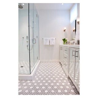 Mission Stone Tile Bathroom Tile Projects - Traditional - Bathroom ...