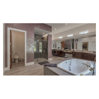 Modern Chic Custom Home - Contemporain - Salle de Bain - Jacksonville ...