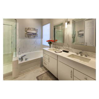 Modern Contemporary in Gray - Modern - Bathroom - Los Angeles - by ...