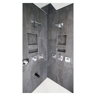 Modern Corner Shower Design - Modern - Bathroom - Philadelphia - by ...