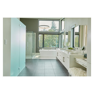 Modern Custom Master Bath - Contemporary - Bathroom - Seattle - by ...