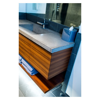 Modern Lake point tower make over - Contemporary - Bathroom - Chicago ...