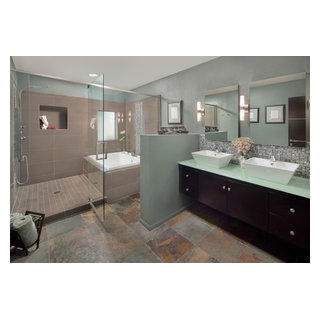 Modern Master bath addition - Contemporary - Bathroom - Phoenix - by ...