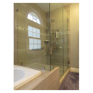 Modern Twists in a Master Bathroom - Moderne - Salle de Bain ...
