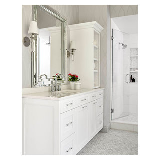 Modern with a splash of fun - Bathroom - Minneapolis - by Ramsey Engler ...