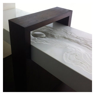 Modern Zen Concrete Erosion Sink- Original Design by Brandon Gore ...