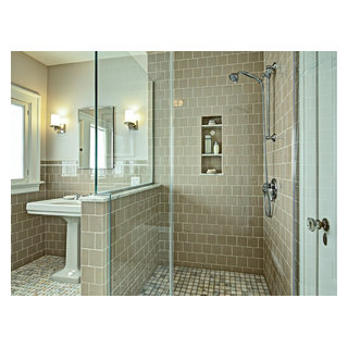 Montclair Hall Bath - Traditional - Bathroom - New York - by Tracey ...