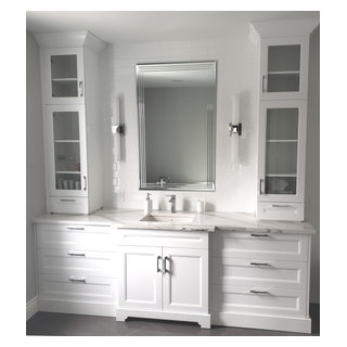 En Suite master bathroom with steam shower in Notre-Dame-de l'Île ...