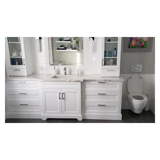 En Suite master bathroom with steam shower in Notre-Dame-de l'Île ...