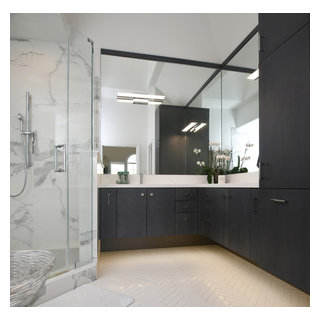 Montrose Townhouse Master Bathroom, Houston, Texas - Contemporary ...