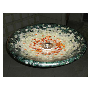 Mosaic Wash basins - Contemporary - Bathroom - Toronto - by MEC | Houzz