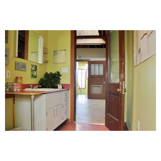 My Houzz: A "Big Beige Box" Becomes a Colorful Live/Work Home ...