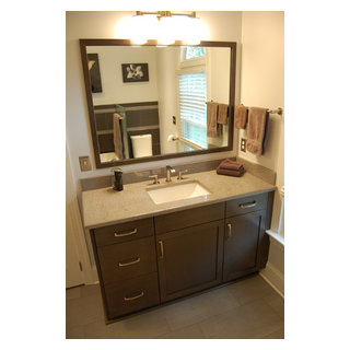 Nicol's Master Bath - Transitional - Bathroom - Raleigh - by Rima ...