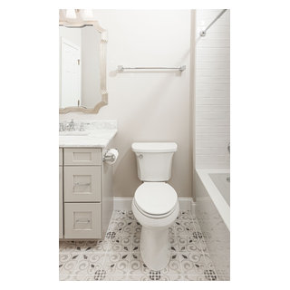 Nola Tile Secondary Bathroom - Contemporary - Bathroom - Atlanta - by ...