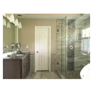 Orkin Renovation - Transitional - Bathroom - Atlanta - by Sognare ...
