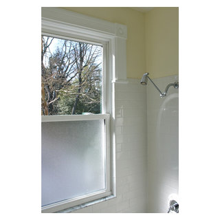 Our Solution to window in shower. - Traditional - Bathroom ...