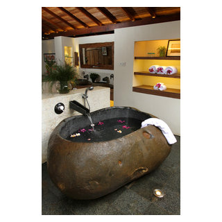 Potato Shaped Bath Tub - Tropical - Bathroom - by Iwan Sastrawiguna ...
