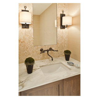 Powder Room - Classique - Salle de Bain - Washington, D.C. - par ...