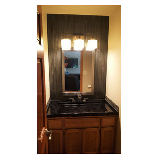 Powder Room Upgrade - Moderne - Salle de Bain - Seattle - par Hadrian ...