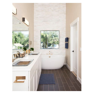 Powder Rooms & Bathrooms - Transitional - Bathroom - Denver - by PLANET ...