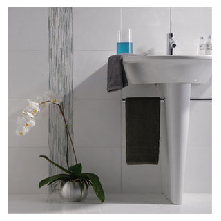 Rainfall Wall Stripe Mosaic - Modern - Bathroom - New York - by Fiorano ...