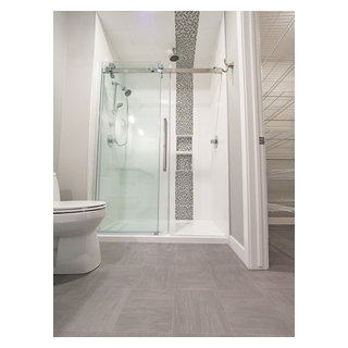 Resilient Sheet Vinyl - Modern - Bathroom - Edmonton - by L.A. Carpet ...