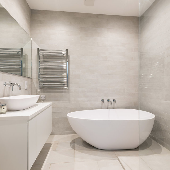 Combination Office And Media Room Ideas - Photos & Ideas | Houzz