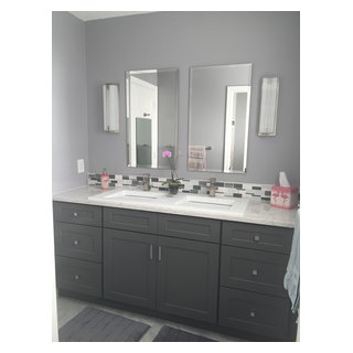 Ricci guest bathroom - Contemporary - Bathroom - Miami - by Acassa ...