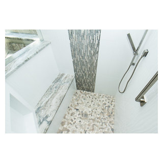 Ripple Effect - Master Bathroom - Contemporary - Bathroom - Houston ...