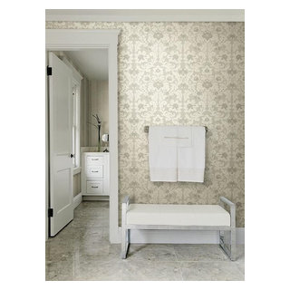 Ronald Redding Designs Wallpaper - Clásico - Cuarto de baño - Otras ...