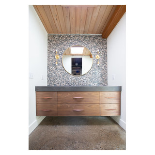 Rummer Midcentury Master Suite - Midcentury - Bathroom - Portland - by ...