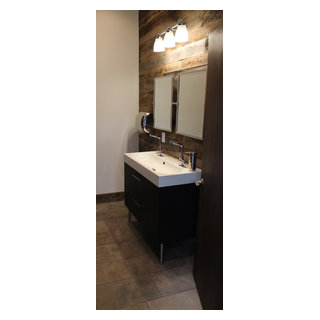 Rustic Commercial Restroom - Mediterranean - Bathroom - Other - by ...