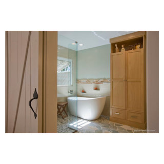 Rustic Modern Bathroom | Mt. Helix - Contemporain - Salle de Bain - San ...