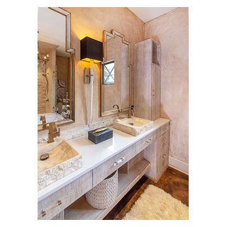 Rustic - Modern Hunting Lodge Master Bathroom - Rustic - Bathroom ...