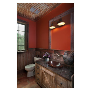 Rustic Transitional - Rustic - Bathroom - Detroit - by Johnson Custom ...