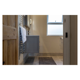 Rustic Wet Room - Rustic - Bathroom - Surrey - by Jeremy Colson ...