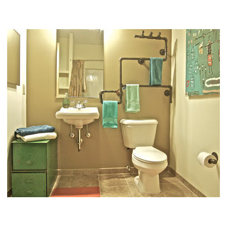Ryman Lofts - Industrial - Bathroom - Nashville - by Oilfield Slang | Houzz