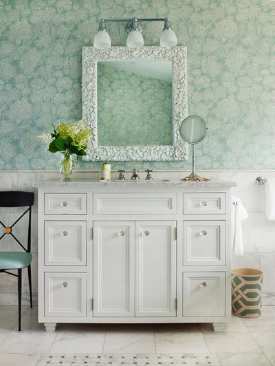 New This Week: 5 Vanity Walls With Fresh Design Ideas